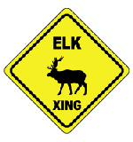 Elk_Crossing_Sign | Elk101.com | Eat. Sleep. HUNT ELK!