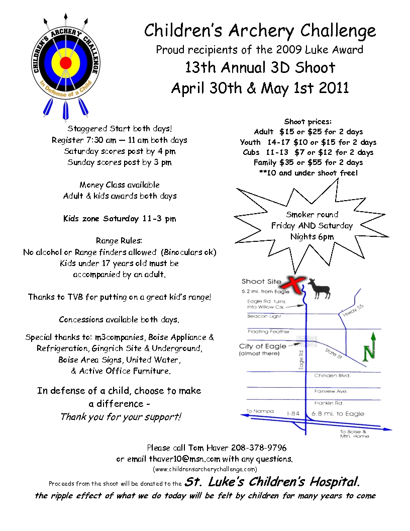 CAC flyer 2011 | Elk101.com | Eat. Sleep. HUNT ELK!